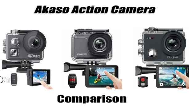 Which Akaso Action Camera to Choose? (Comparison Buying Guide 2023)